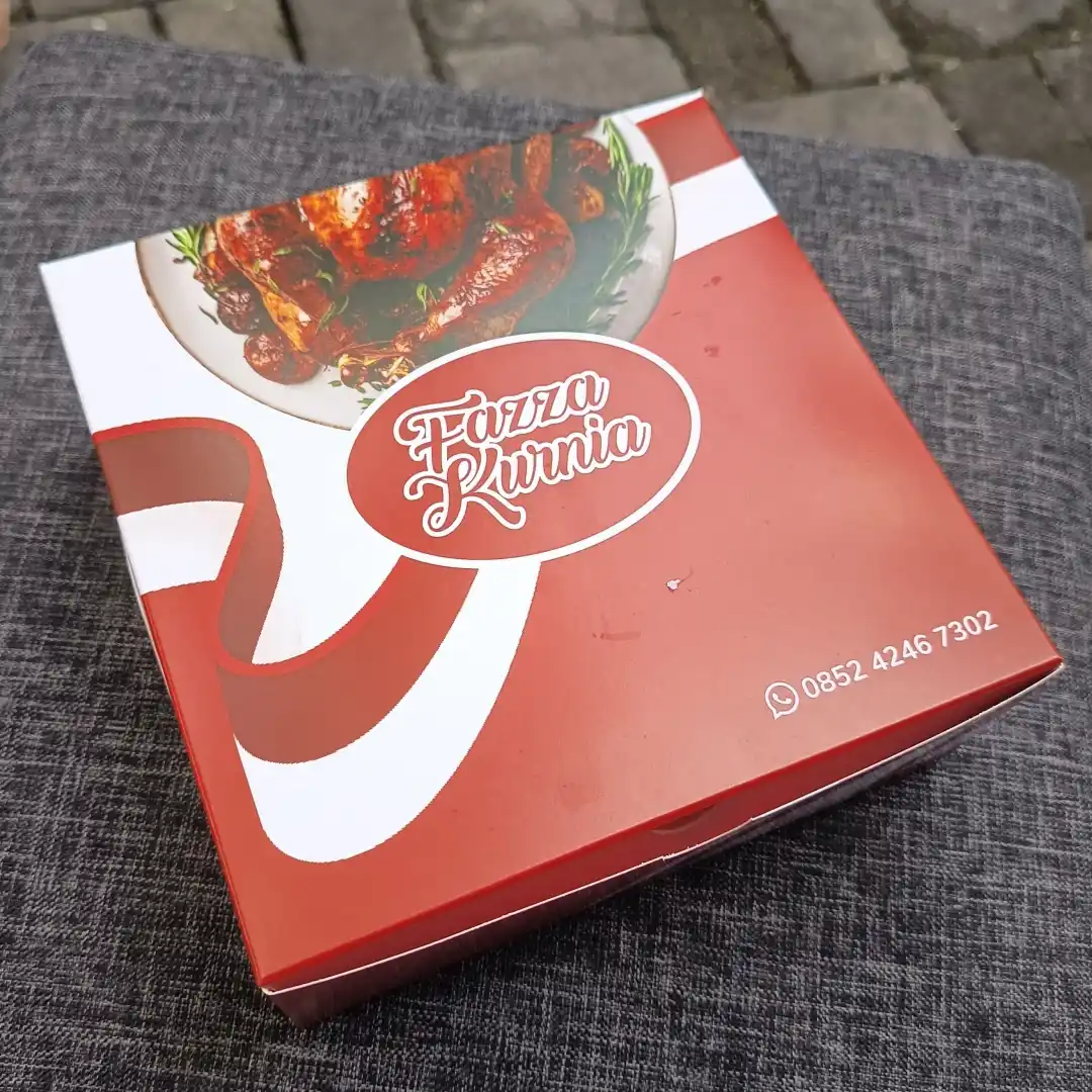 Dus Box Kemasan Produk Makanan Makassar | MOQ Rendah