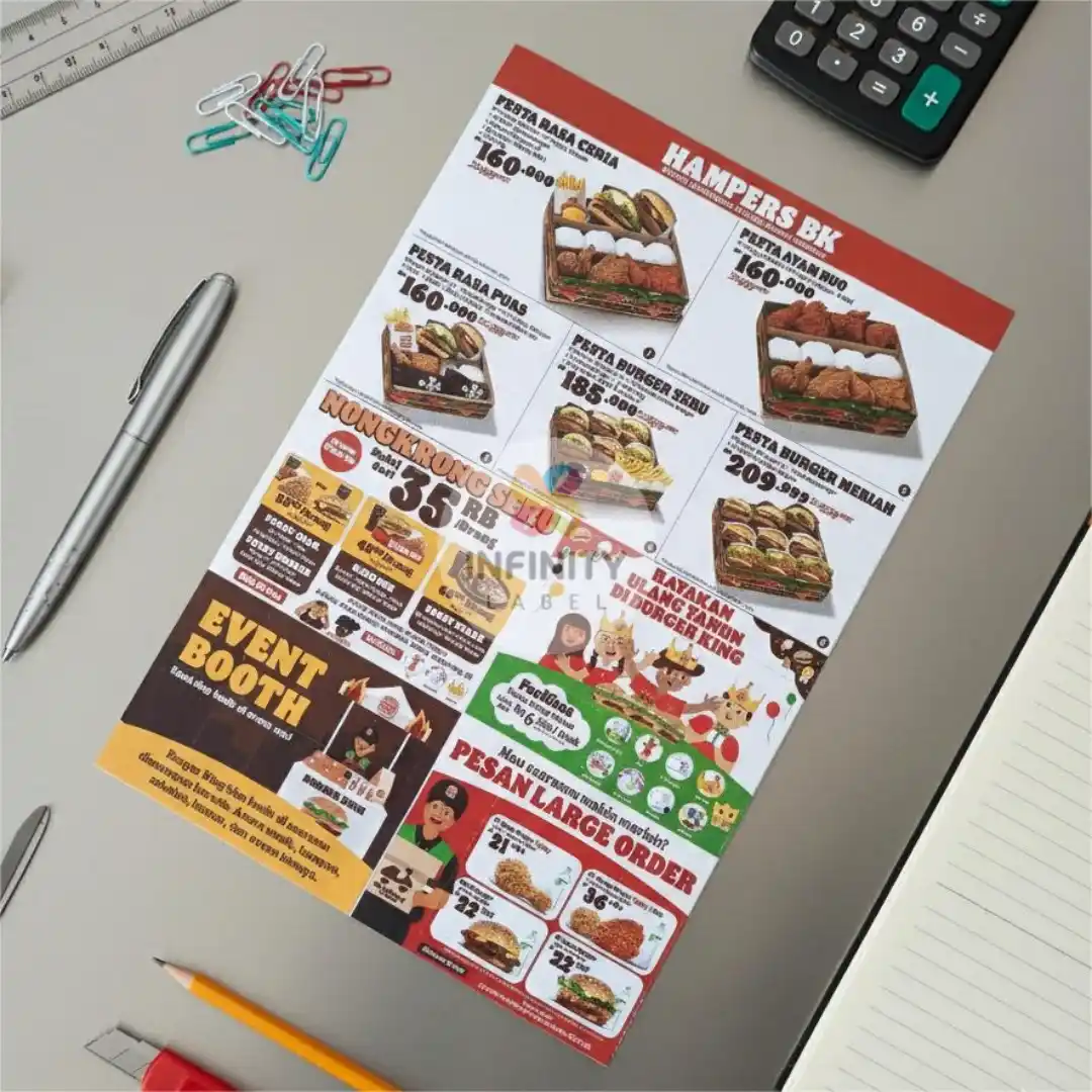 Cetak Brosur Padang Panjang | Flyer A4 - A5 - A6 - DL Murah